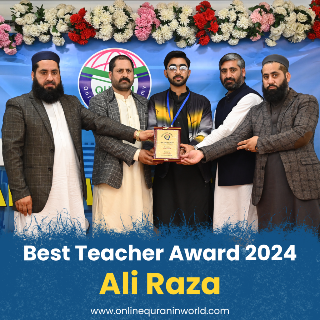 Best Online Quran Teacher Award Online Quran In World