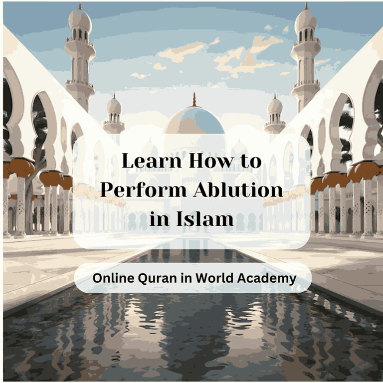 How to Perform Ablution (Wudu) in Islam? - Online Quran in World
